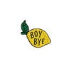 Boy Bye Lemon Enamel Pin – Brittany Paige