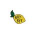 Boy Bye Lemon Enamel Pin – Brittany Paige