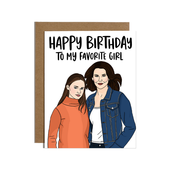 Gilmore Girls Birthday Card – Brittany Paige