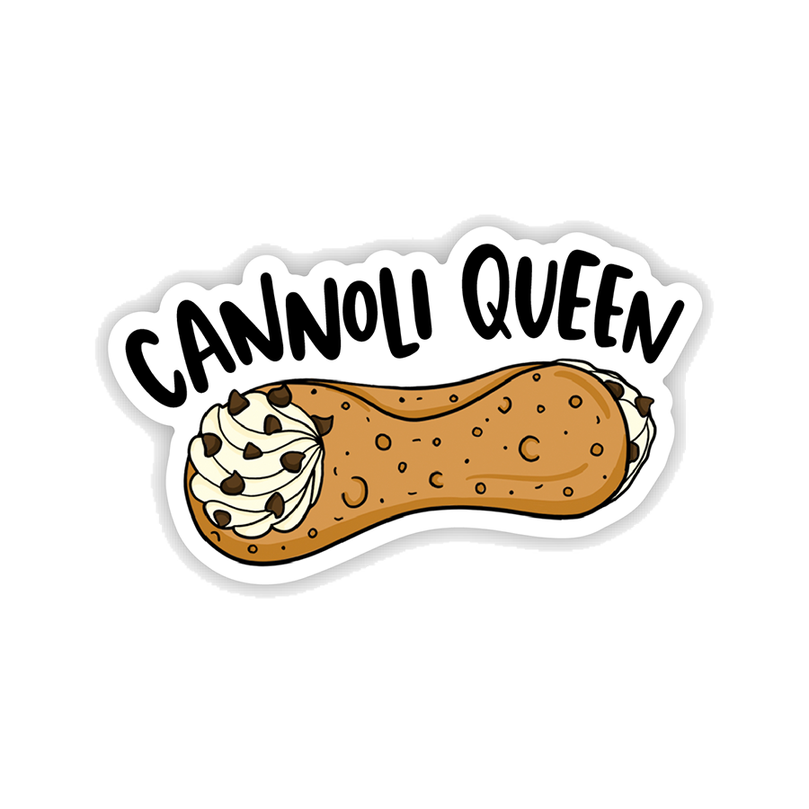 Cannoli Queen Sticker – Brittany Paige