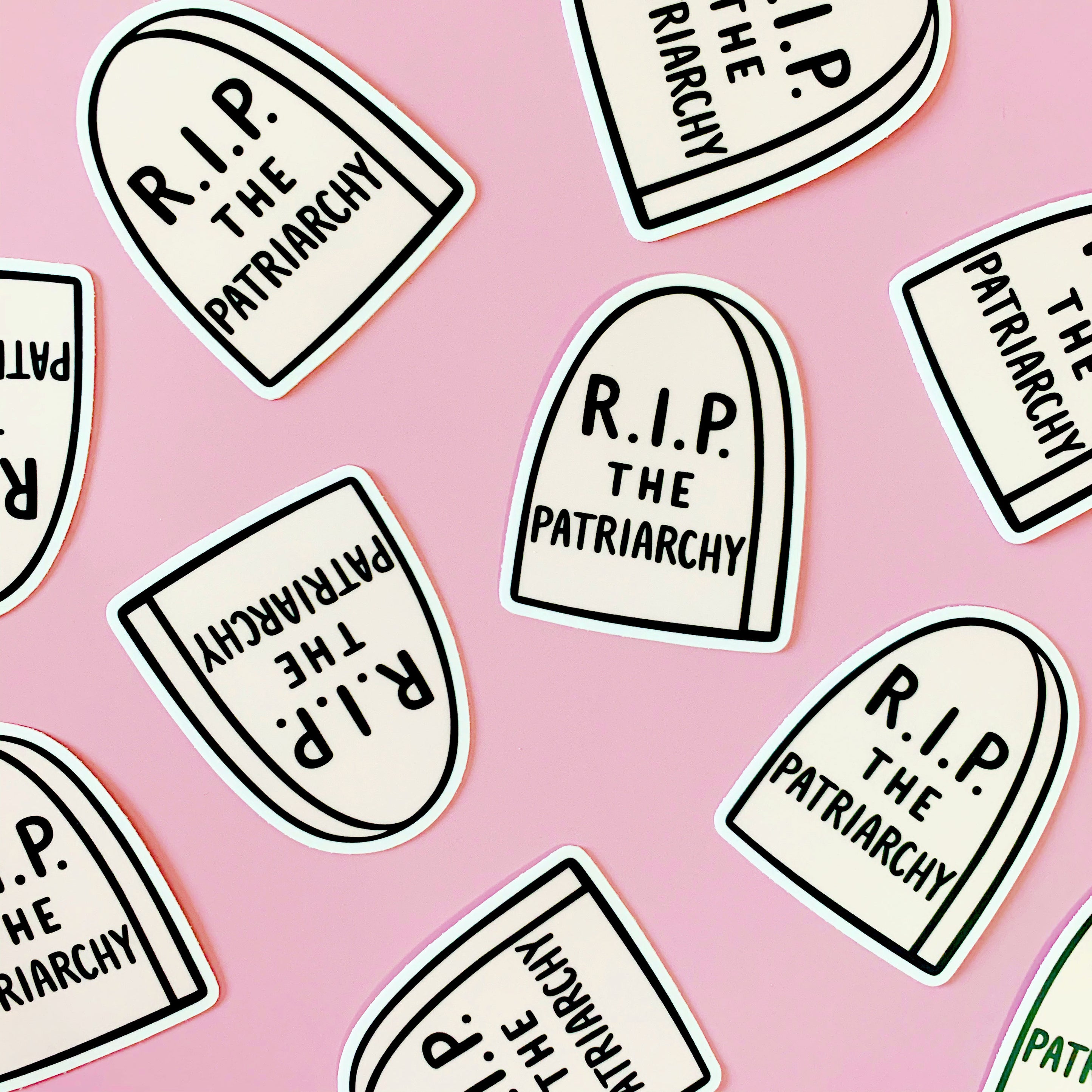 RIP The Patriarchy Sticker – Brittany Paige