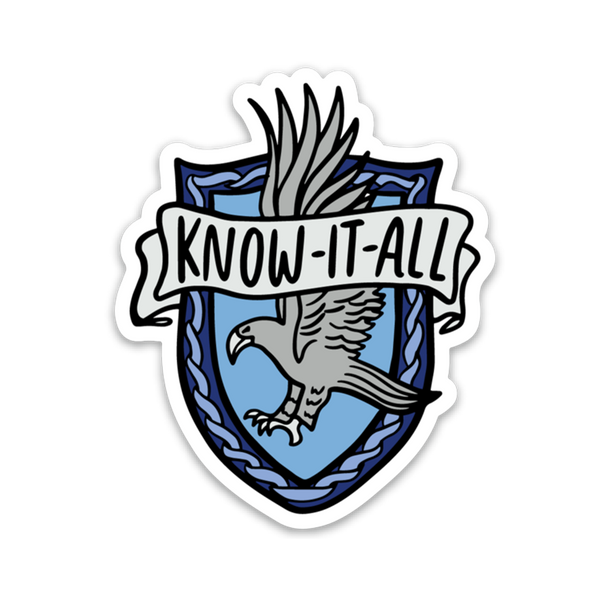 Know-It-All Sticker – Brittany Paige